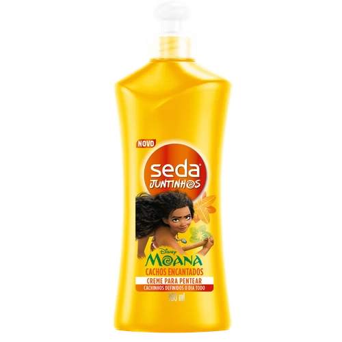 Creme Para Pentear Infantil Moana Seda Juntinhos Cachos Encantados ...